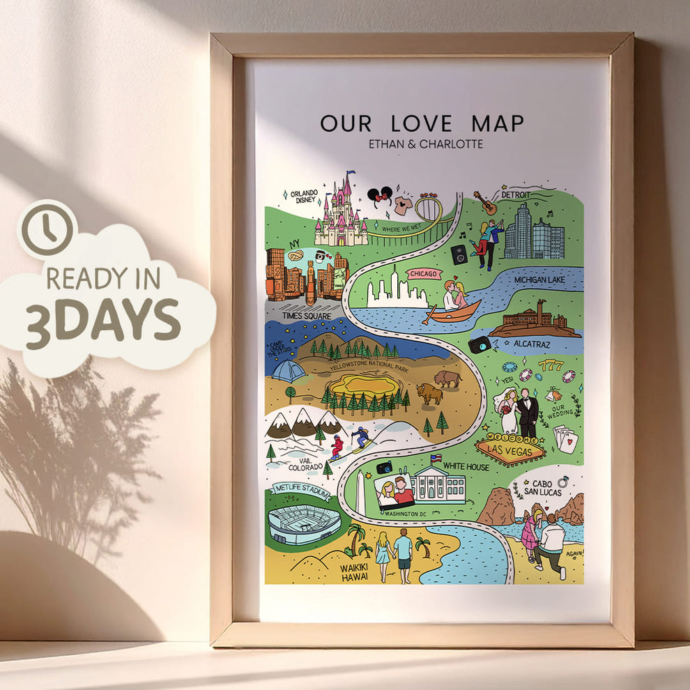 FabuMap - Our Love Map