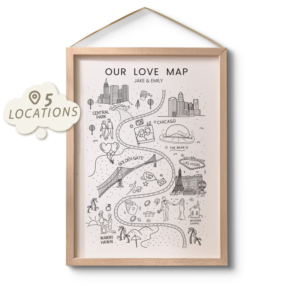 FabuMap - Our Love Map